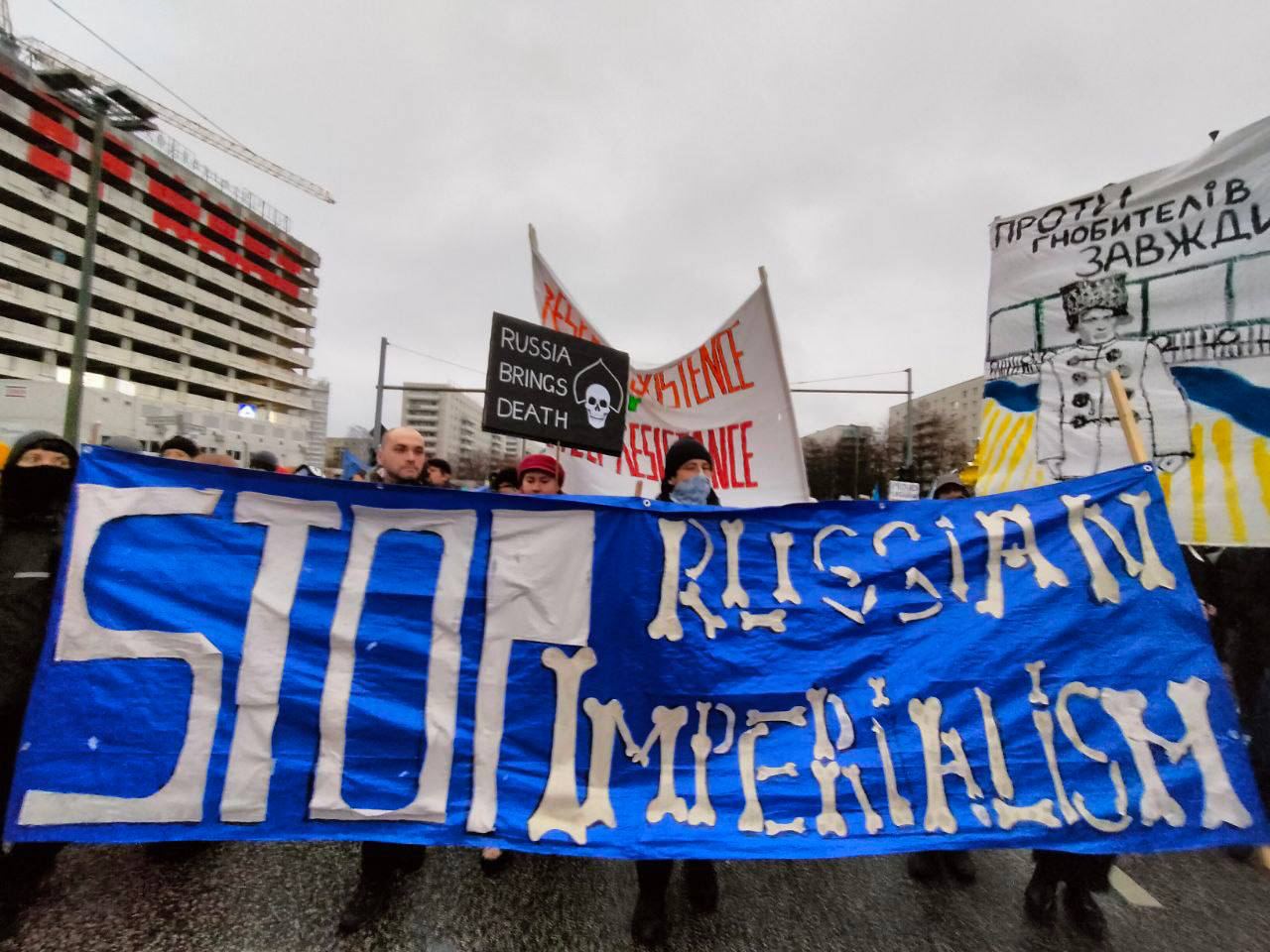 What Russian Socialists did on the Anniversary of the Invasion ...