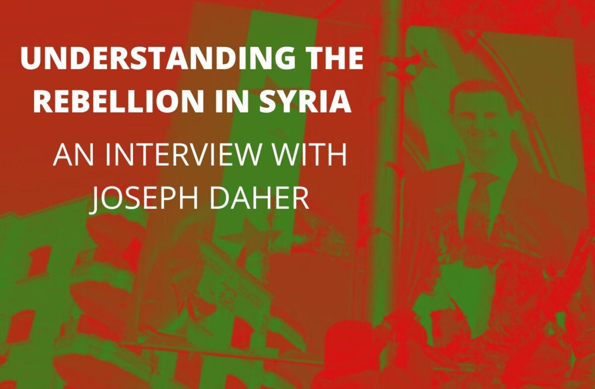 Understanding the rebellion in Syria – Anticapitalist Resistance